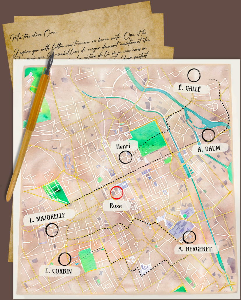 Plan – Nancy, 1901